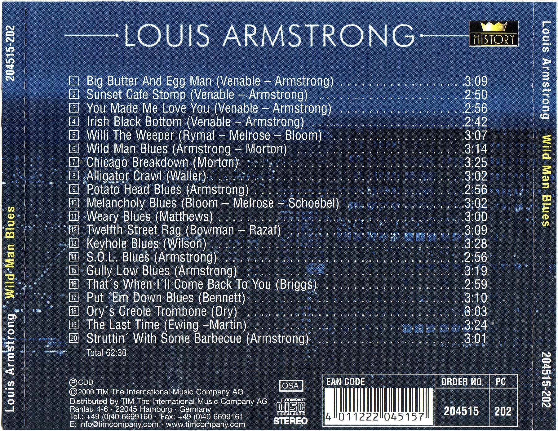 Louis Armstrong Complete History Box Set [ak02 d] | CD Covers | Cover ...